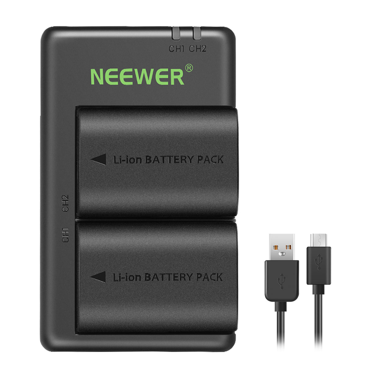 NEEWER LP-E6NH Replacement Li-Ion Battery Set - NEEWER