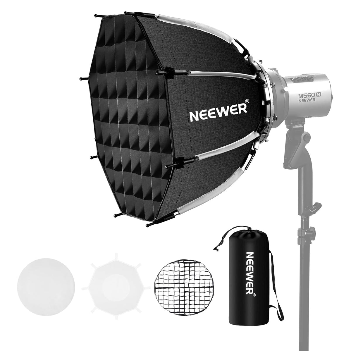 NEEWER NS1P 45cm Octagonal Softbox | Foldable Softbox