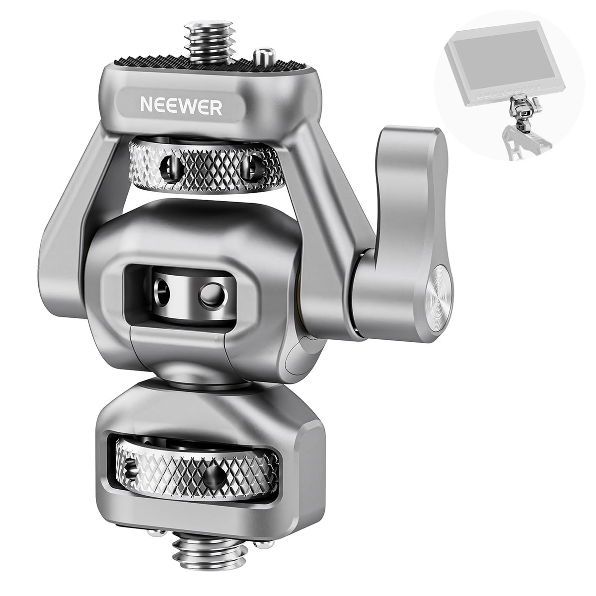 NEEWER MA018 Strong & Stable Camera Monitor Mount