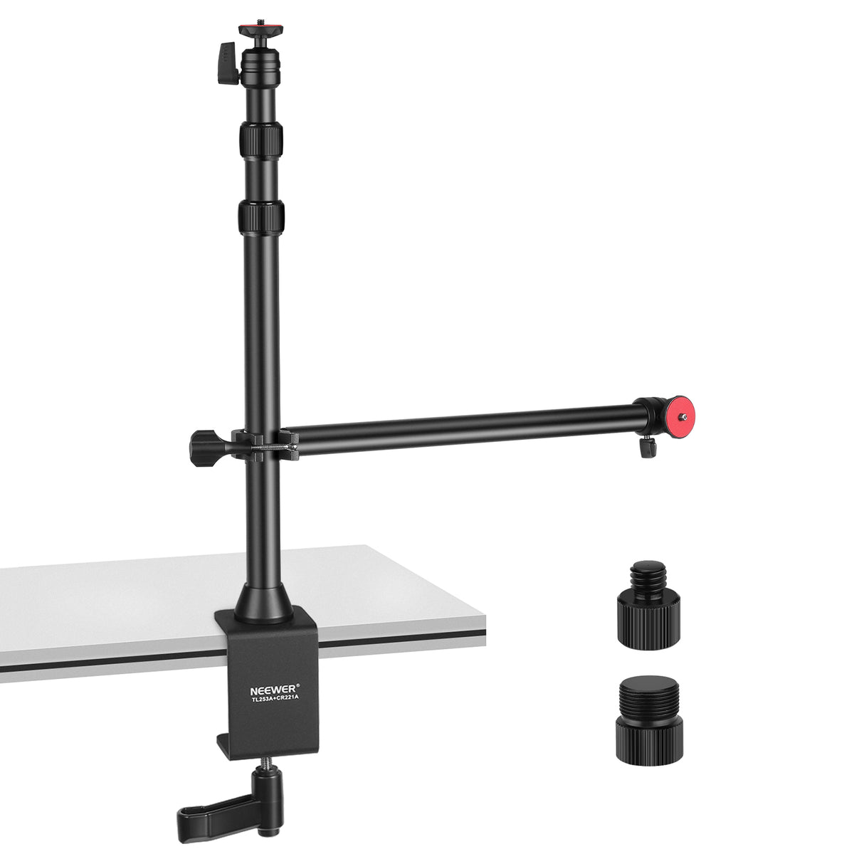 NEEWER TL253A+CR221A Desktop Camera Mount Stand