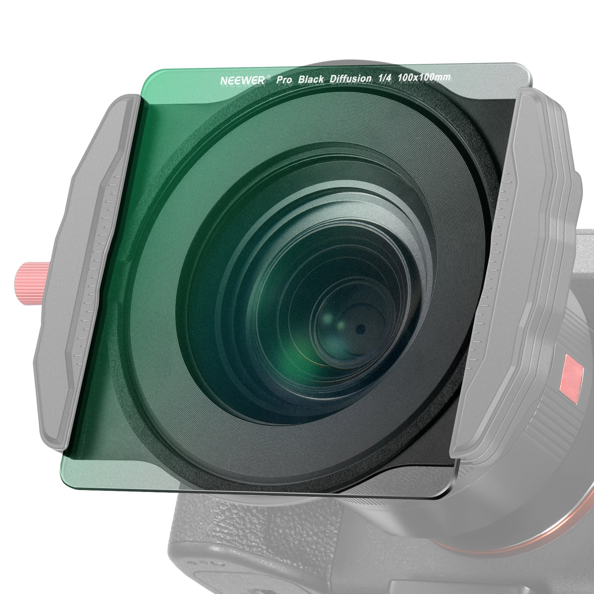 NEEWER 100x100mm 1/4 Black Diffusion Square Filter